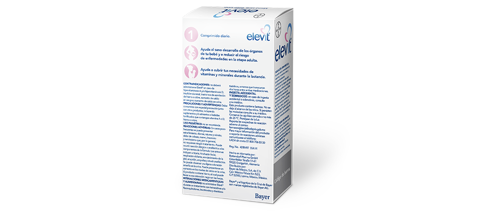 Elevit, ¿para qué sirve? | Vitaminas Elevit
